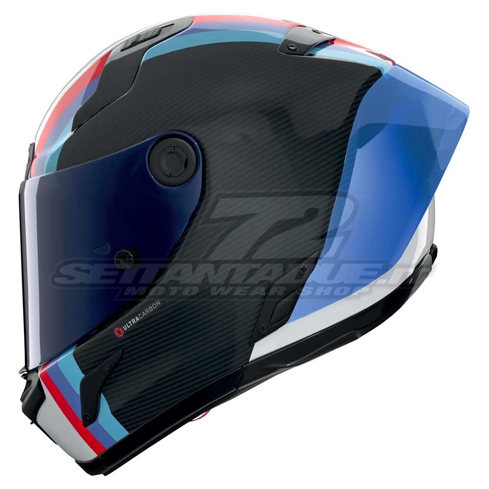 Nolan X-804 RS ULTRA CARBON Gemini 365 Motorcycle Helmet - Carbon White ...